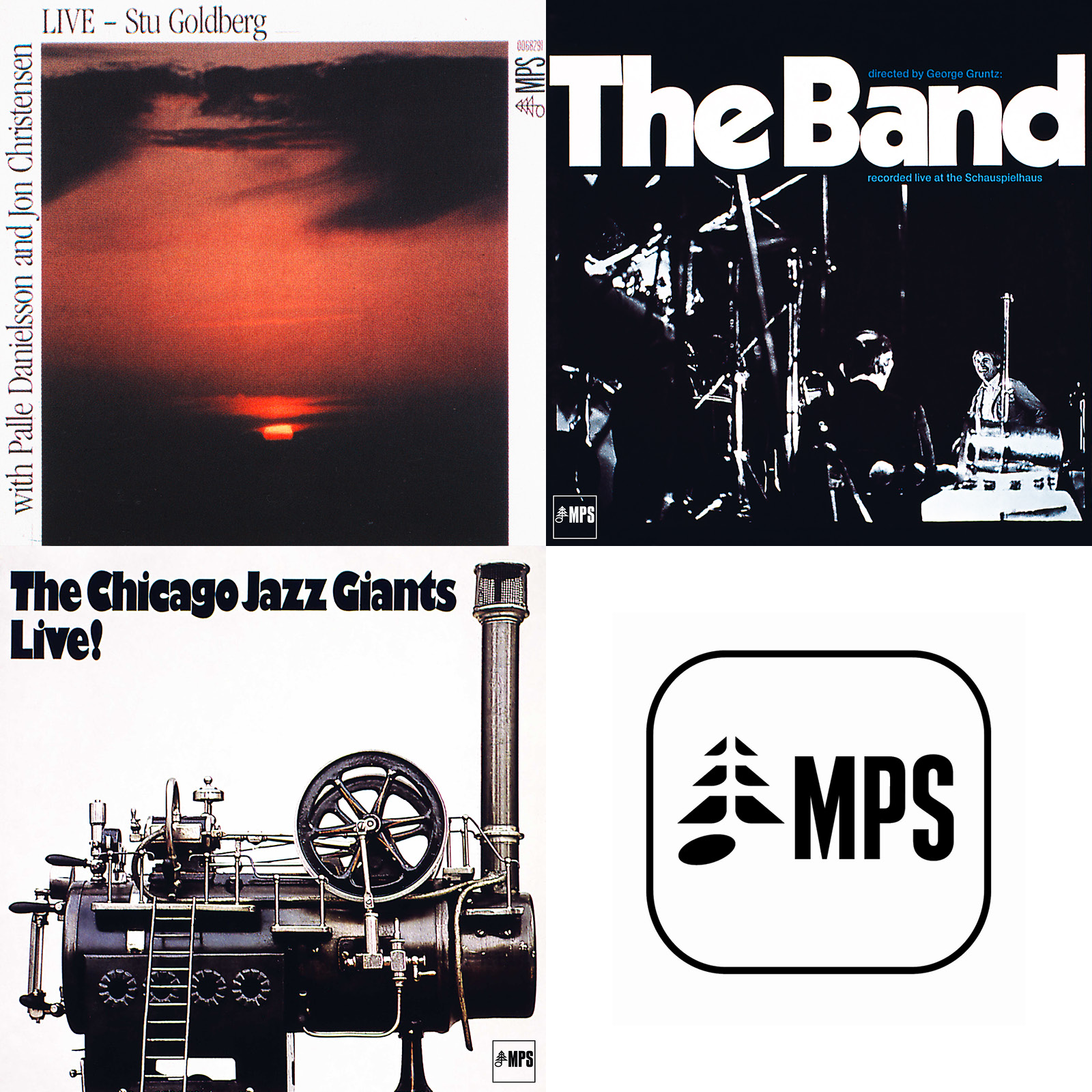 Digital Release: Stu Goldberg / The Band / The Chicago Jazz Giants ...